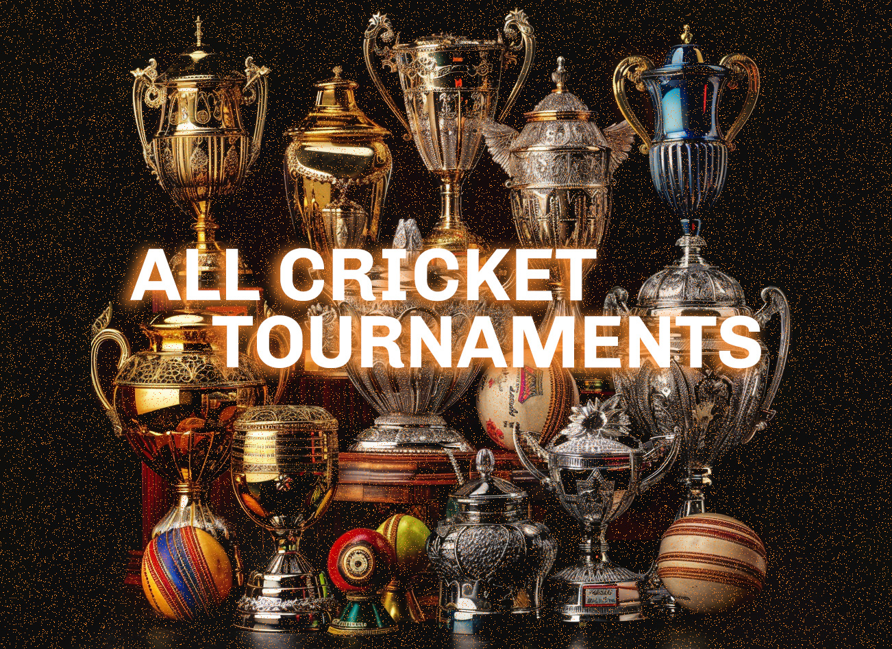 What to know about all cricket tournaments? - Krishsrikkanth